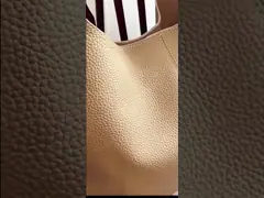 China Genuine Leather Top-grain cowhide Lazy Style Large-capacity Tote Bag women's shoulder bag Tote Bag  Duffel Bag Diaper Bag for sale