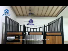 Standard 12x12ft Husbandry Powder Coated Horse Stall Fronts