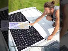 RV/ヨット/キャンプ用の高効率の柔軟なPERC単体太陽光パネル - 工場価格