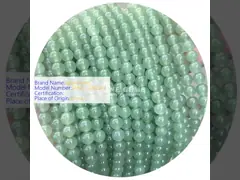 Natural Gemstone Beads Strand Round Crystal Stone Loose Beads For Jewelry Bracelet Making