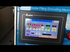 Papa small fully automatic P170 chocolate two layers bar making machine for sales