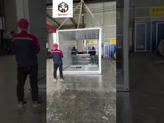 2.0KN/m2 Ground Live Load A-level Fire Performance Flat Pack Prefab House for Customizable Design