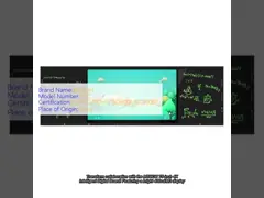 China High Brightness Intelligent Digital Board 400cd/M2±50 Brightness Length≥4450mm for sale