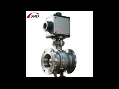 Pneumatic Flange Stainless Steel CF8 Ball Valve DN50 For Industrial Use