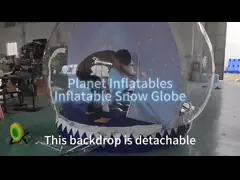 보장 3 년을 가진 외부 명확한 PVC 3m 4m 5m 팽창식 눈 지구