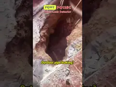 중국 PQWT-125C AI 음향 분석 및 노이즈 필터링 기능을 갖춘 누수 감지기, 시간 도메인 파형 시각화를 위한 수도관 판매용