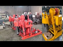 A Closer Look: Deep Soil Testing Rig With BW 160 Mud Pump Diesel Engine 100M Drilling Depth