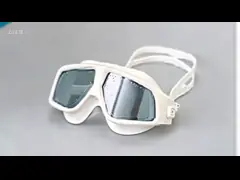 China Clearer Vision Electroplated Swimming Goggles for Adults - HD Large Frame Anti-Fog PC Lens for sale
