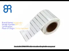 Bibliothek/archiviert flexible Aufkleber-Volumen-Zahl 8000 Rolls RFID-Umbau-/UHF RFID