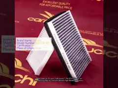 China 8101574-A01 Air Conditioning Filter 8101570C109 Faw Truck Spare Parts Energy Saving For Faw J5 J6 for sale