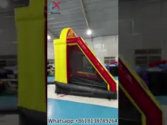 A Closer Look: Commercial Inflatable Games Basketball Criss Cross Toss Game Double Shots