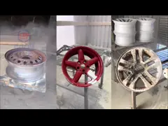 China Dry / Wet Movable Portable Sandblasting Machine Dust Free Sandblaster Machine for sale