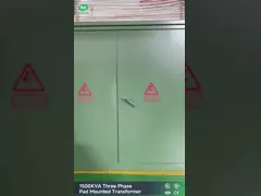 UL listed 1500Kva Three Phase Pad Mounted Transformer Power system distribution