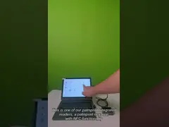 中国 金融向け5.5インチLCDスクリーン搭載Android NFC RFID掌紋ハンディリーダー 販売のため