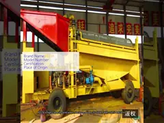 High Capacity 30-500t/h Gold Wash Plant with 220v/380v Voltage and >98% Production Efficiency