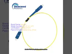 단일 모드 단순한 /SC/UPC 0.3 dB 광섬유 잠바