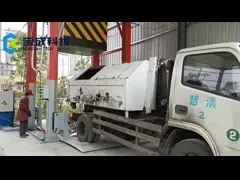 VerticaL 120-300T Hydraulic  Marine Solid   Refuse Trash Waste Refuse Garbage Compactor Plant