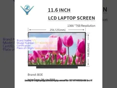Best Price 11.6-Inch High-Resolution Laptop Screen BOE NT116WHM-N21 1366*768 30pin eDP Interface High Quality TFT Type