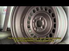 China Automatic Wheel Hub Shot Blasting Machine for Steel Wheel Hub Refurbishment for sale