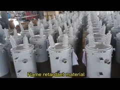 China 6.3kv to 33kv Single-Phase Pole-Mounted Transformer for Compact Substation with Lightning Protection for sale