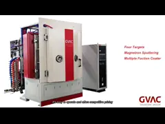 Easy To Operate Vacuum Coating Machine with 10^-3 Pa Vacuum Degree and 0.1-5μm Coating Thickness