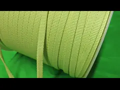 A Closer Look: Flat Woven Kevlar Tape used in glass tempering furnaces 12*3mm size can be customized