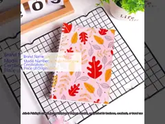 Academic Usage Scenario Custom Journal Notebook with Elegant Style Feature