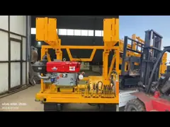 4MT Capacity Rubber And Steel Track Undercarriage For Drilling Rigs 4000* 900*540mm