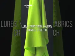 Eco Friendly Swimwear Fabric with 120cm Width Breathable and Durable Recycled Swimwear Material Show