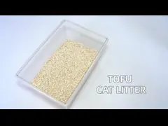 China The Best Natural Wholesale Strong Odor Control Clumping Eco- Friendly Plant Tofu Cat Litter for sale