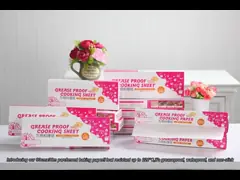 China 20 Rolls/Ctn 33cmx30m Parchment Paper Roll Double Side Coating Greaseproof for sale