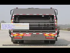 Heavy Duty Waste Compaction Truck for High-Density Garbage Loading and Eco-Friendly Transfer Station Transport