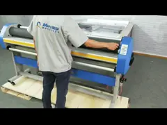 China Rigid Frame Manual Cold Laminator Silicone Roller Laminator Office Equipment for sale
