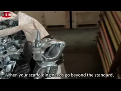 High-Strength Customizable Scaffolding Coupler for Building & Scaffolding Systems