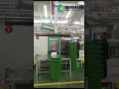 120L HDPE recycling  waste disposal management trash can garbage bin collection bins