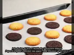 42*62cm Parchment Baking Paper (European Imported Raw Paper-Multibake)  With Heat Resistance Up to 220°C