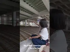 중국 500m3 골판지 강철 곡물 저장 조립식 건물 Q235 Q345 판매용