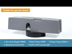 Zijdemounted Tilt Up Garage Door Operator Smart Garage Door Opener