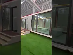 Smart Door Lock and Main Framework Hot Dip Galvanized Steel Pipe Aluminum Zinc Coated Light Steel Keel Space Capsule Cabin