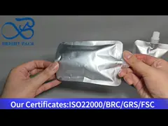 Aluminum foil stand-up spout bag manufacturer