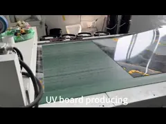 China High Gloss Plastic Material UV Board 3D Printing Decorative Board PVC Marble Sheet for sale