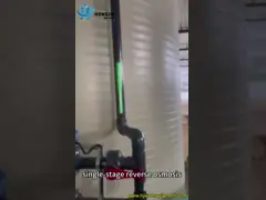 Equipaggiamento per l'acqua pura industriale 10T 20T/H con sistema di osmosi inversa con membrana Dow