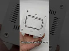 China Square Plastic Router Box 125*125*28mm Wi-Fi Router Case For Network Device Housing for sale