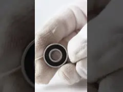 China 30/7 2RS Miniature Angular Contact Ball Bearing Double Row 7x19x10 Mm For Compact Precision Equipment for sale