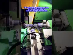 CNC cylindrical grinding machine with automatic loading and unloading of drill chucks