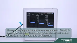 TP1000 Temperature Pressure Voltage Current Paperless Recorder High Speed Smart Data Acquisition