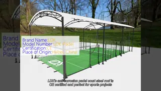 All-Weather Padel Court Roof System for Outdoor Club Courts