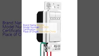 China Single Pole Rocker Paddle Dimmer Switch 120V 150W-600W Load Capacity with 5%-100% Dimming Range for sale