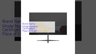 China Factory 23.8 24 Inch LED Monitor Full HD 1080P LCD Desktop Computer Monitor for sale