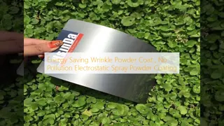 China Energy Saving Wrinkle Powder Coat , No Pollution Electrostatic Spray Powder Coating for sale
